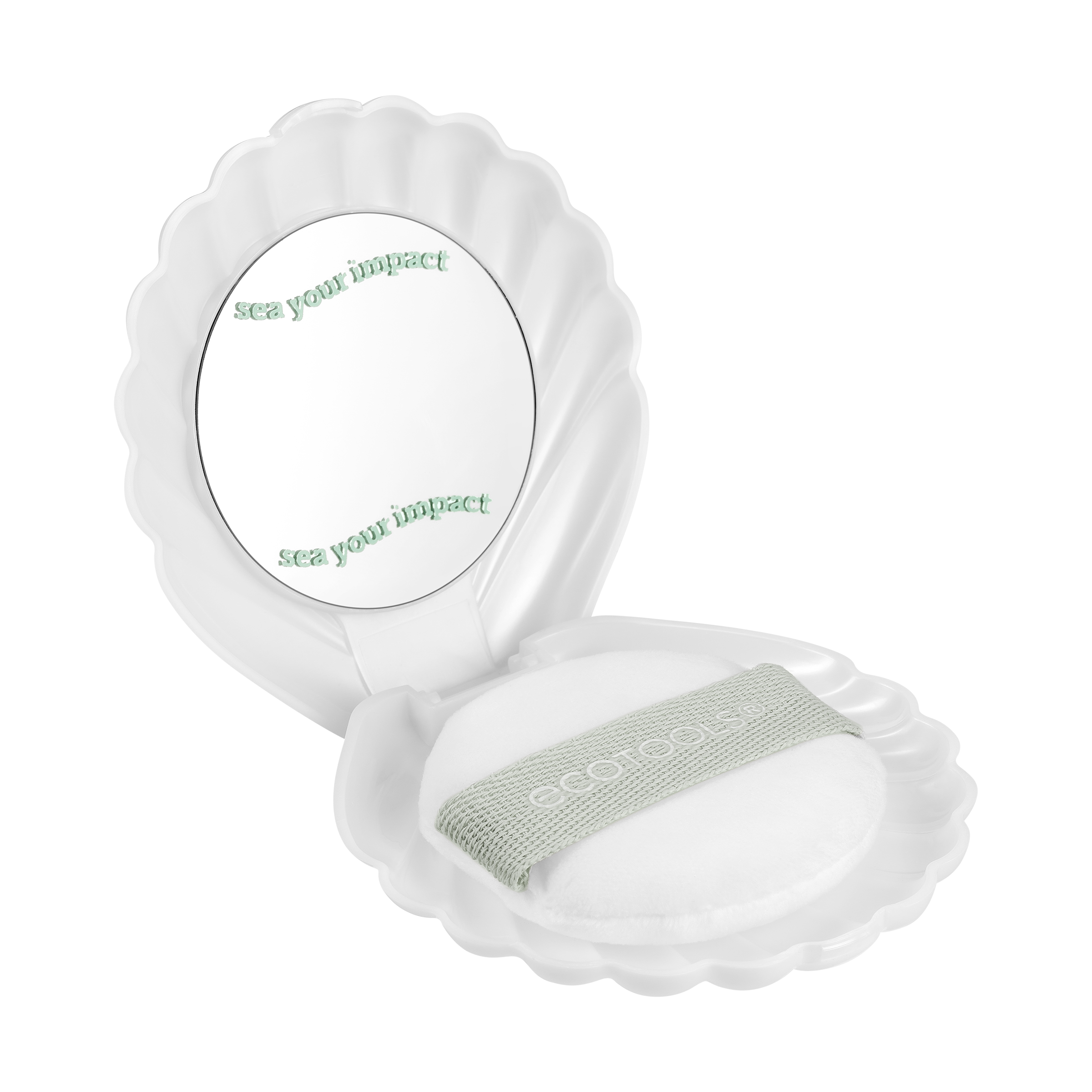 EcoTools Sea Gems Pearl Powder Puff + Case, 2 Piece Set – EcoTools Beauty