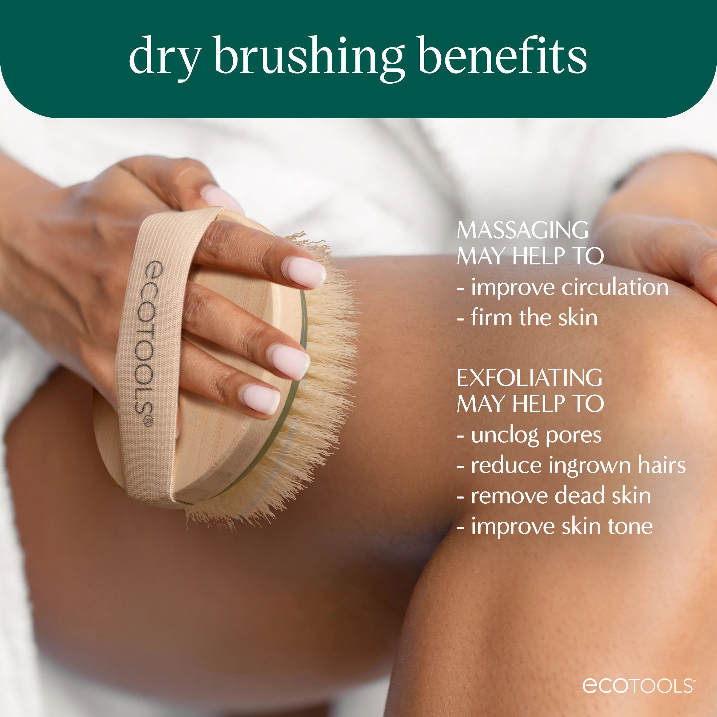 Dry Body Brush, Pink – EcoTools Beauty