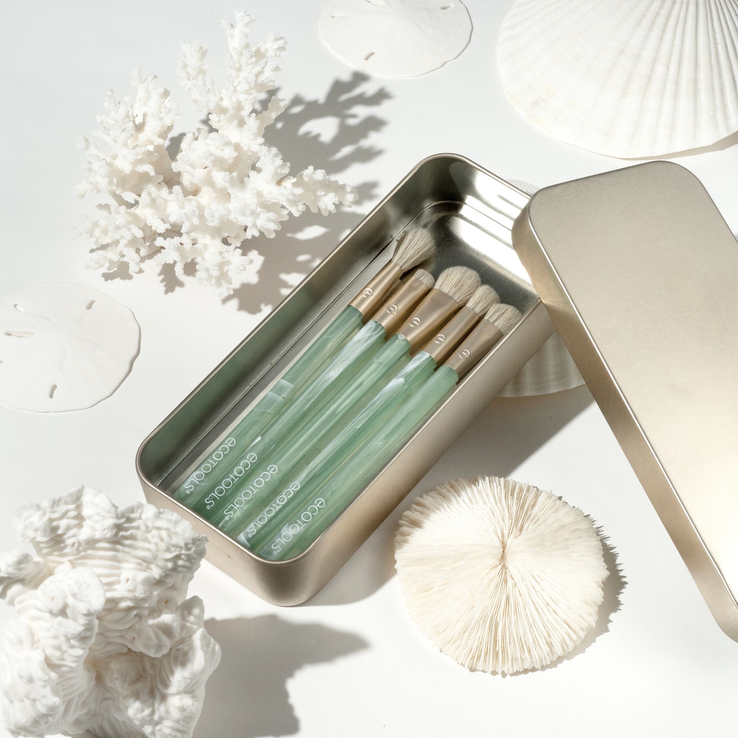 EcoTools Sea Gems Eye Makeup Brush Kit, 6 Piece Set – EcoTools Beauty