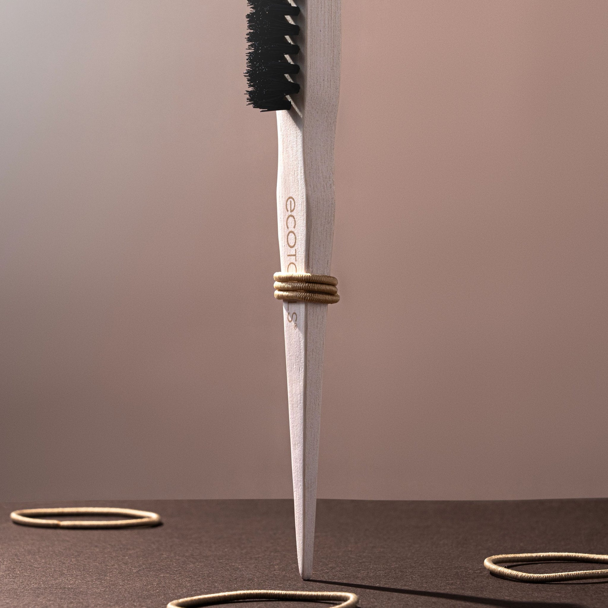 EcoTools Slick Back Hairbrush, Brush For Wet Or Dry Hair, Tease, Smooth ...