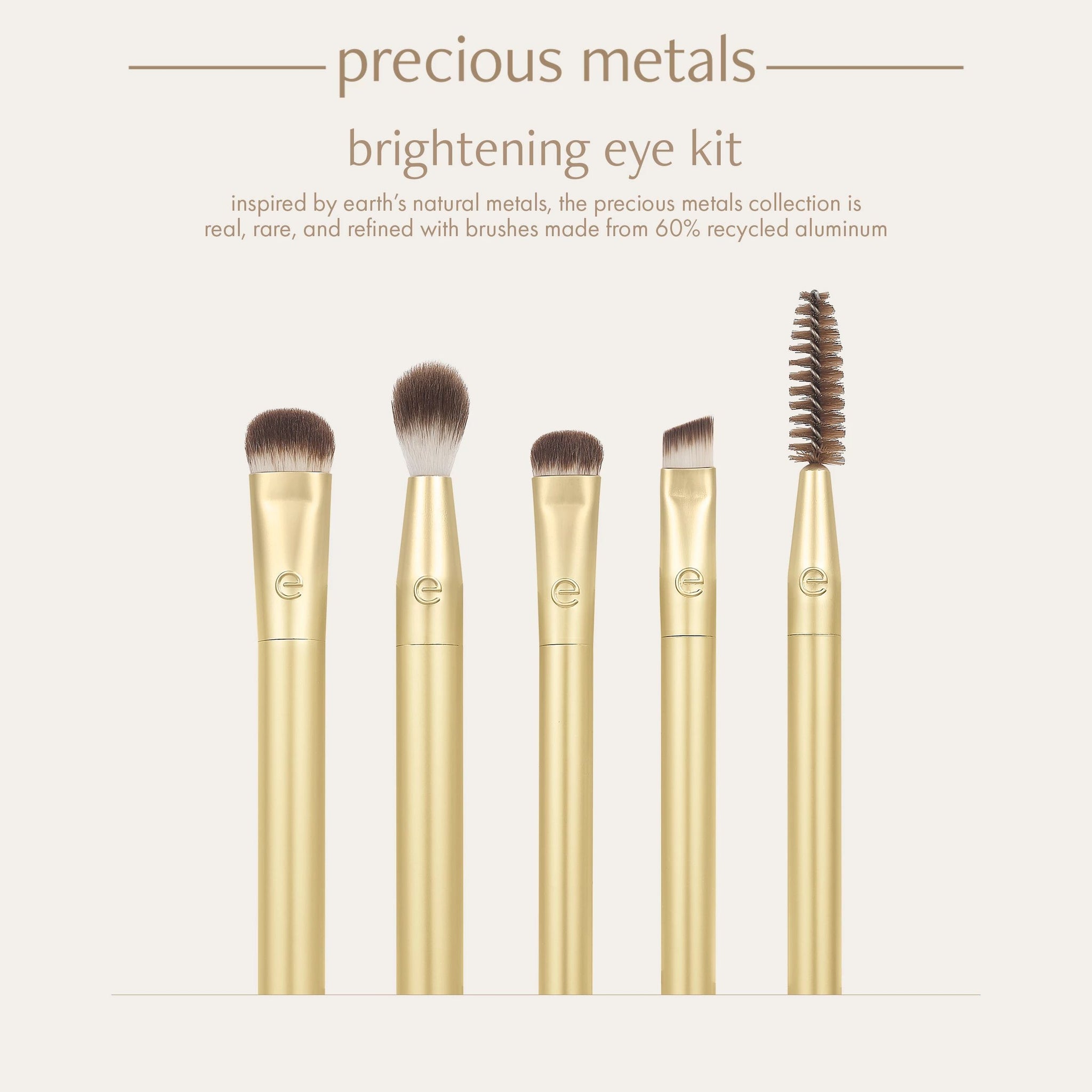 EcoTools Precious Metals Brightening Eye Set, Eye Brush Kit, Precision ...