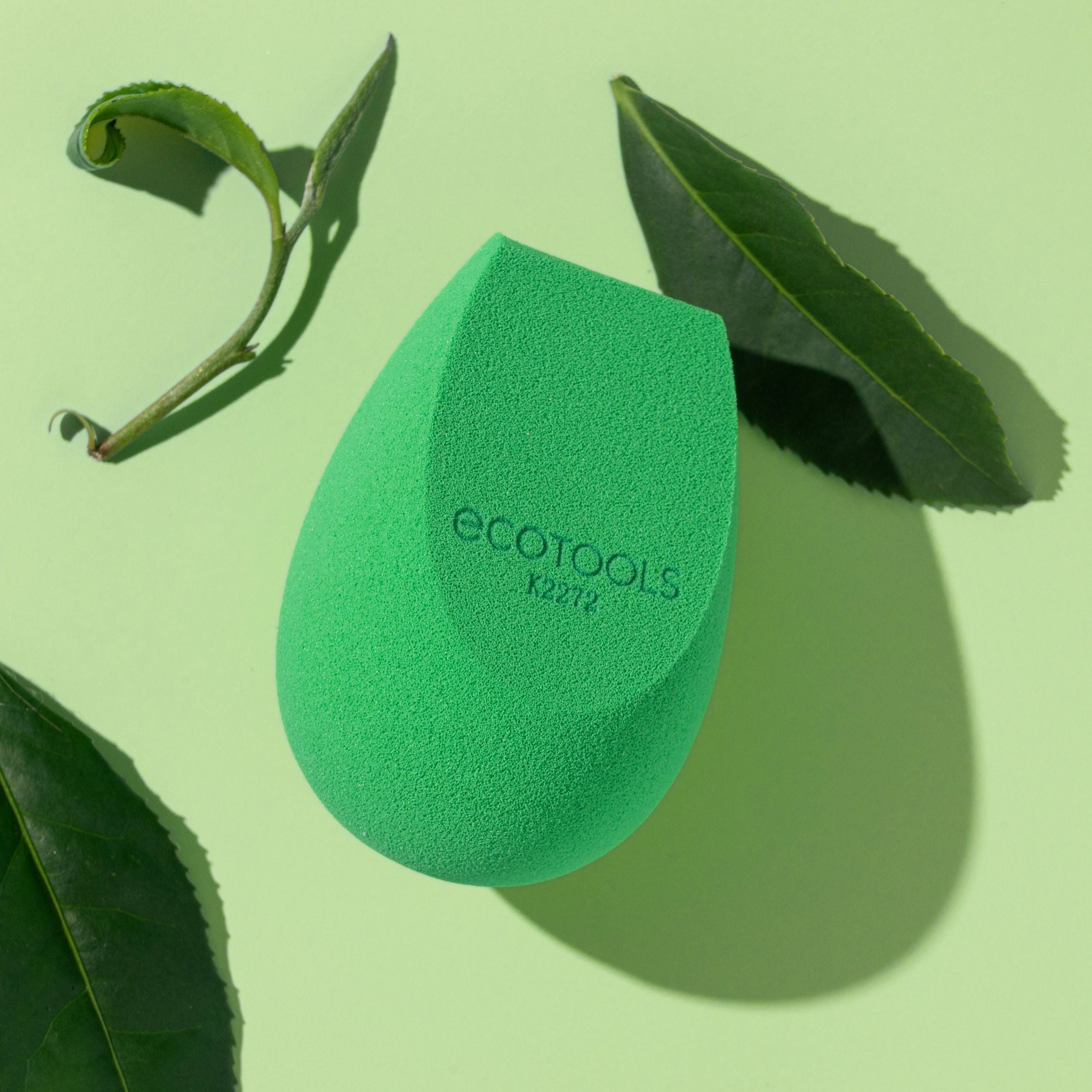 EcoTools Green Tea Bioblender, Compostable Makeup Sponge, For ...